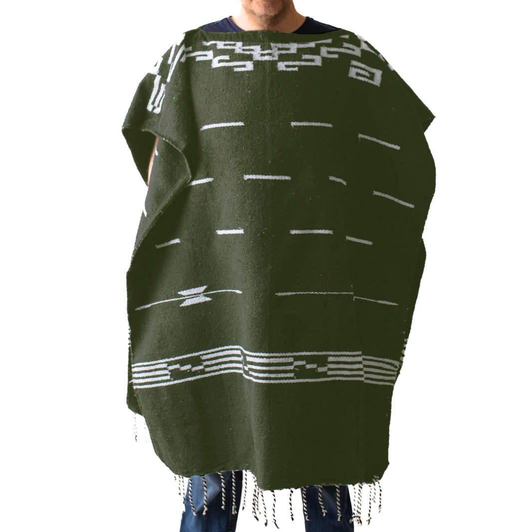 Mexican Ponchos | Mexican Serape Ponchos | Clint Eastwood Poncho – Gamboa