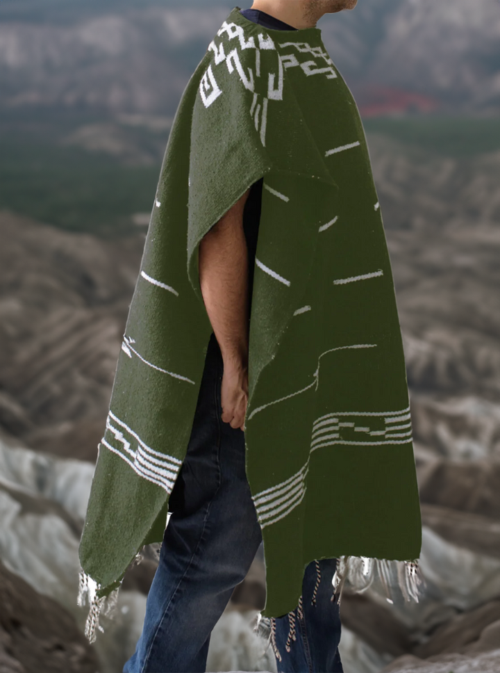 Mexican Ponchos | Mexican Serape Ponchos | Clint Eastwood Poncho – Gamboa