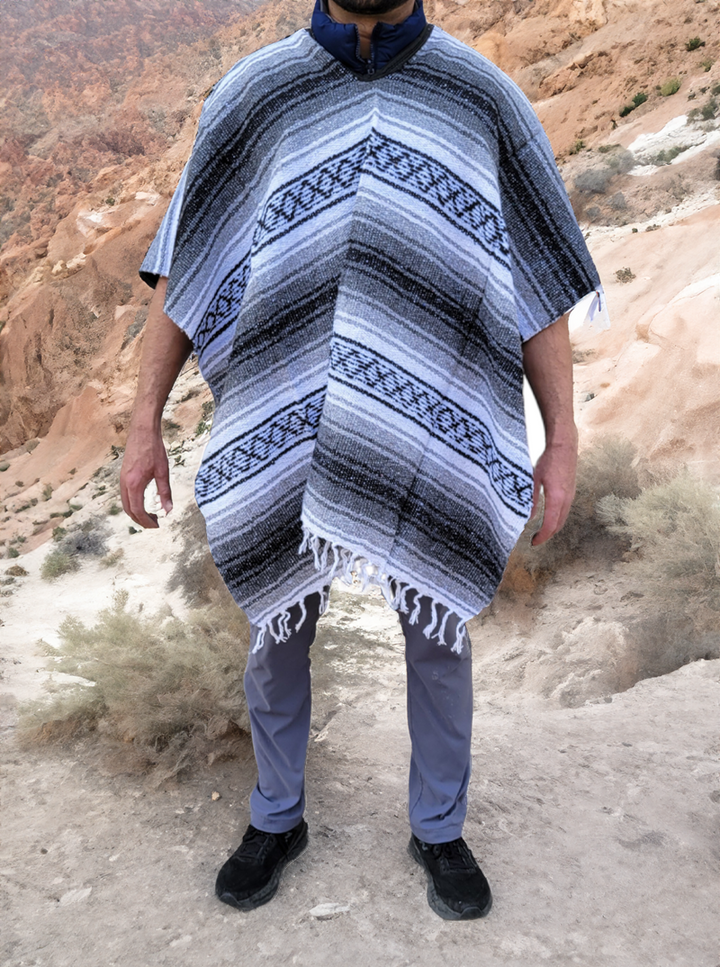 Mexican Ponchos | Mexican Serape Ponchos | Clint Eastwood Poncho – Gamboa