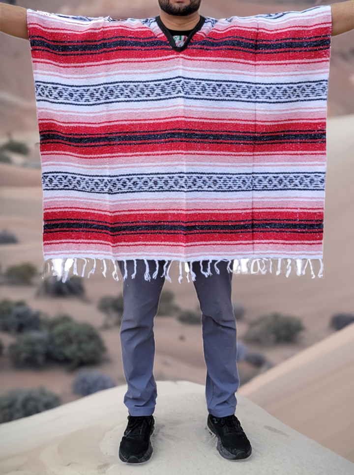 Mexican Ponchos | Mexican Serape Ponchos | Clint Eastwood Poncho – Gamboa