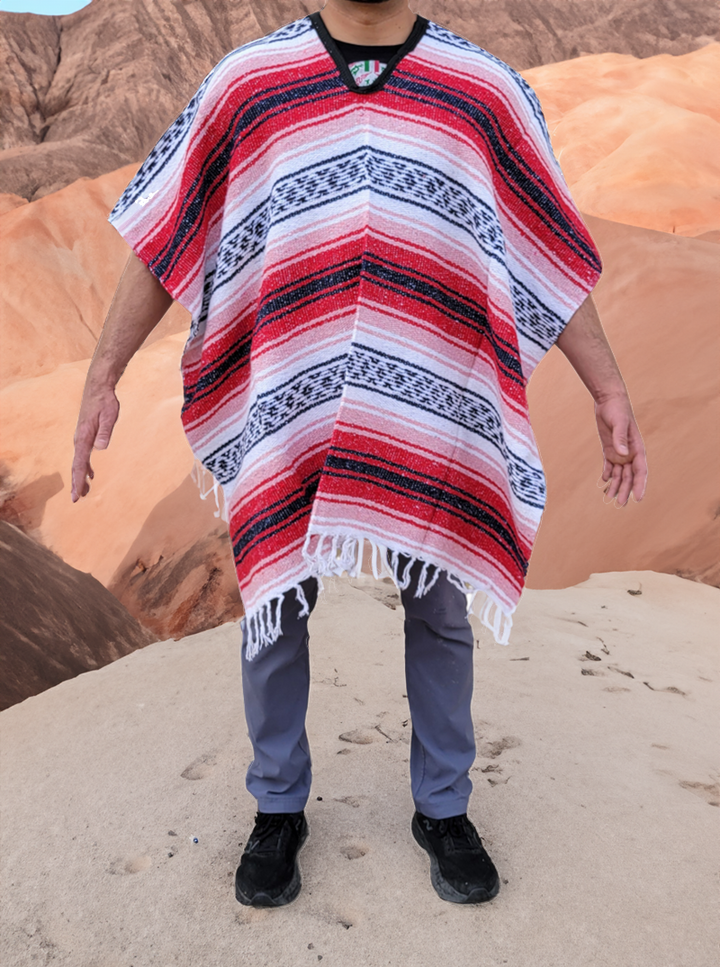 Mexican Ponchos | Mexican Serape Ponchos | Clint Eastwood Poncho – Gamboa