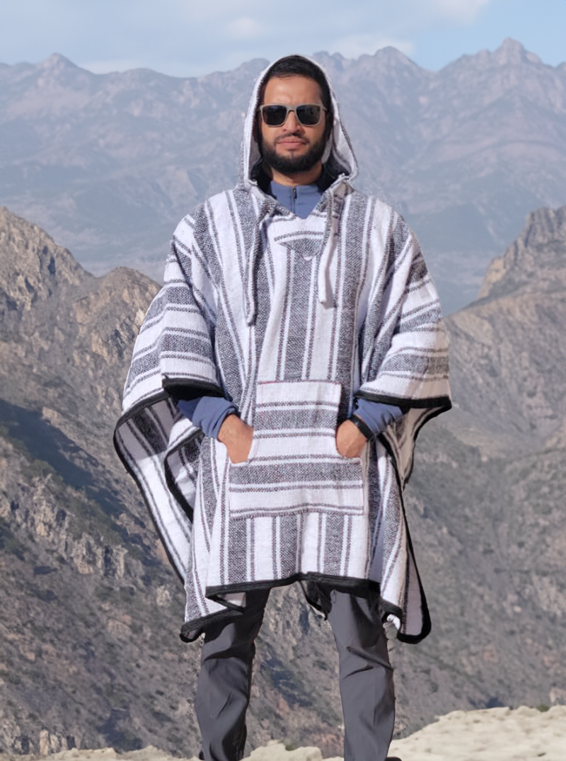 Mexican Poncho | Baja Poncho for Men – Gamboa