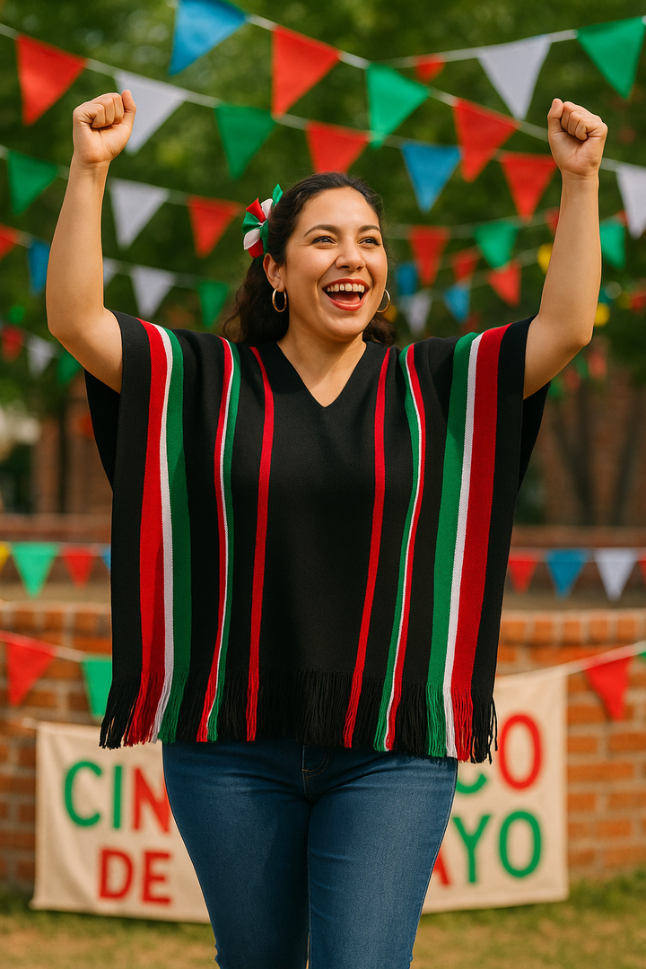 Mexican Ponchos | Mexican Serape Ponchos | Clint Eastwood Poncho – Gamboa